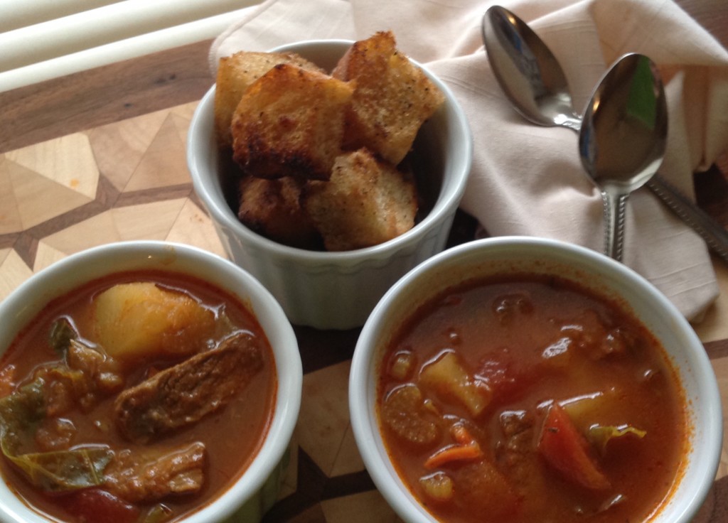 Vegetable Beef Soup | CaksCountry Kitchen